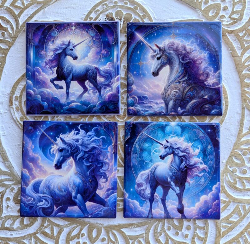 Ceramic Coasters Xanadu Semaphore
